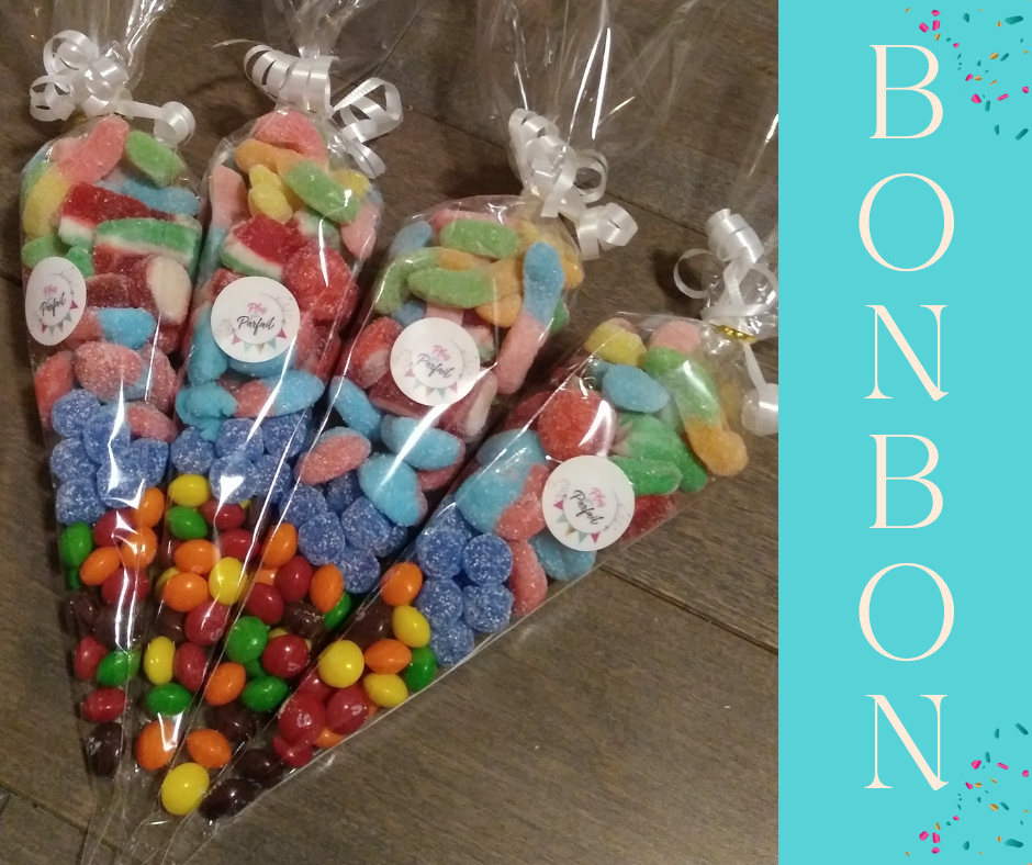 Cône de bonbons – Concept Plus que Parfait